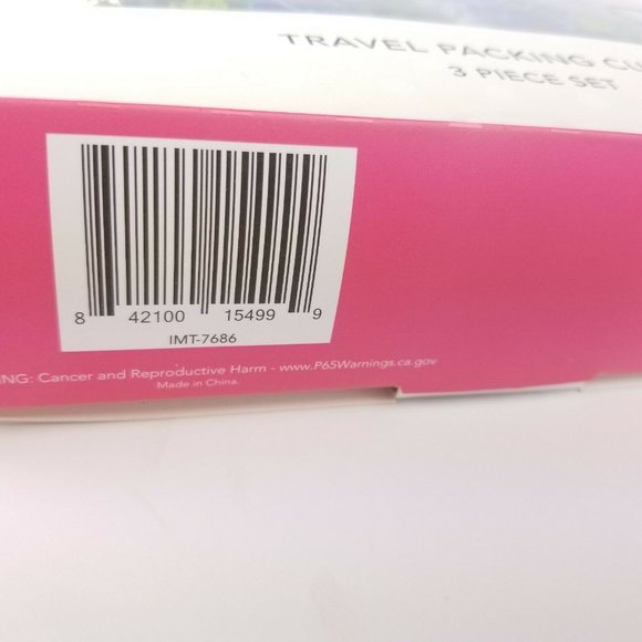 Isaac Mizrahi | Bags | Isaac Mizrahi Travel Packing Cubes 3 Piece Set | Poshmark